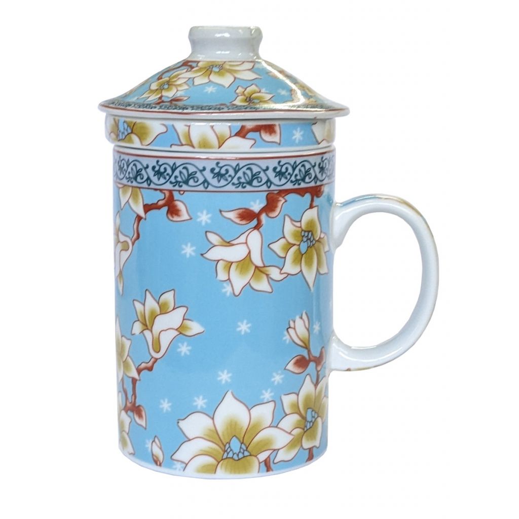 Starlight Magnolia Infuser Mug