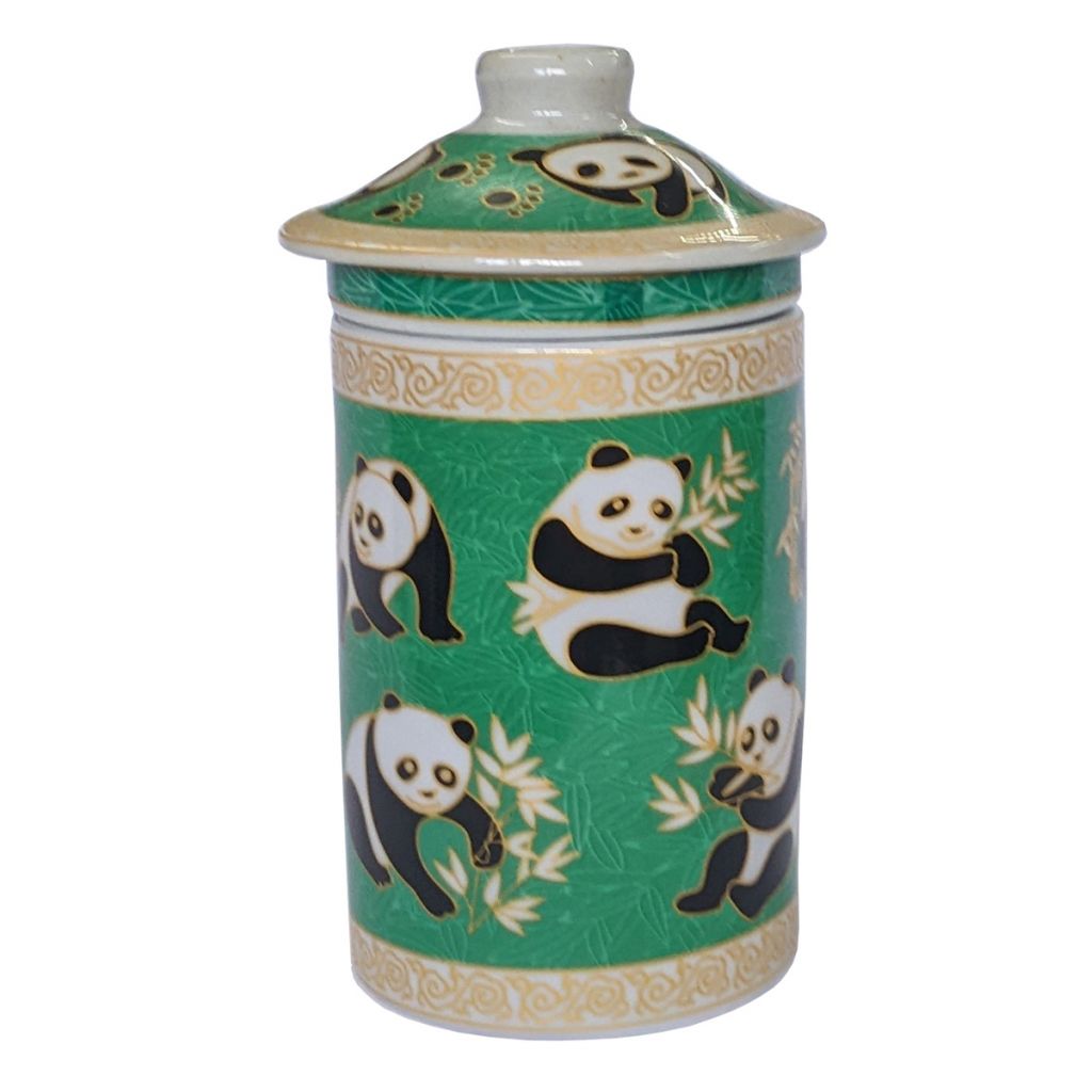 Panda Bamboo Infuser Mug